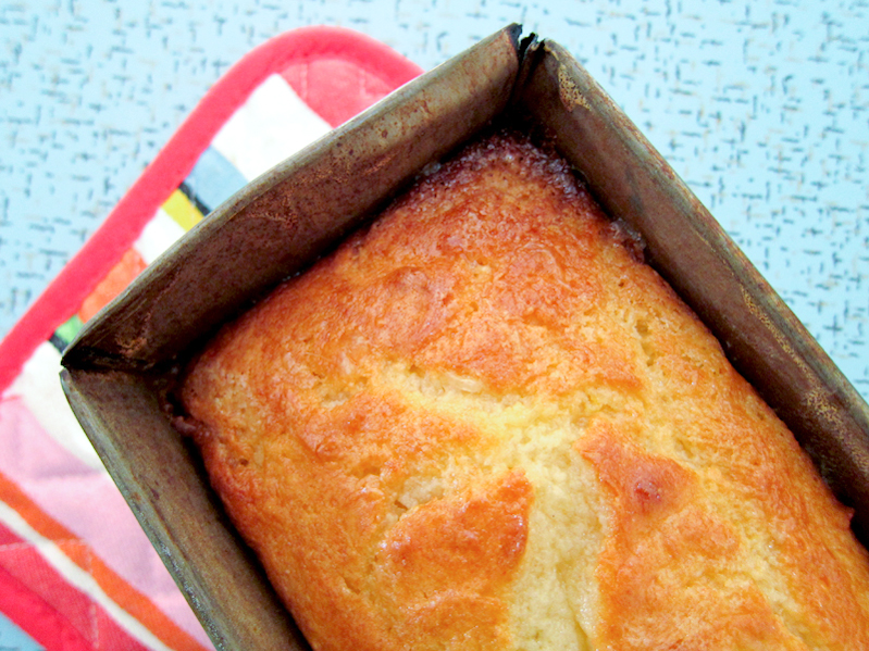 Lemon Tea Loaf | dramatic pancake