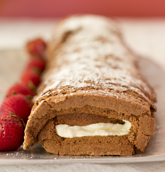 Giant Flourless Yodel | dramatic pancake